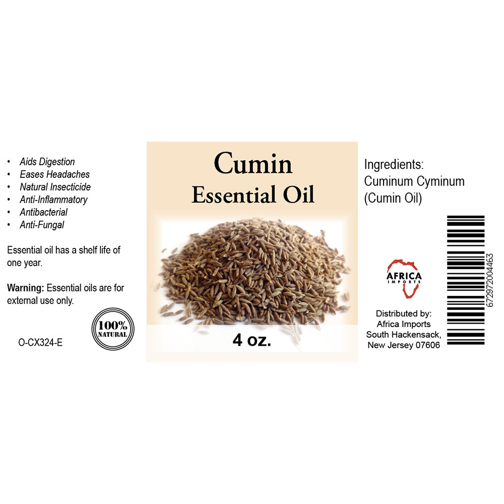 Cumin Essential Oil - 4 oz. - Essential Oils - African Beauty