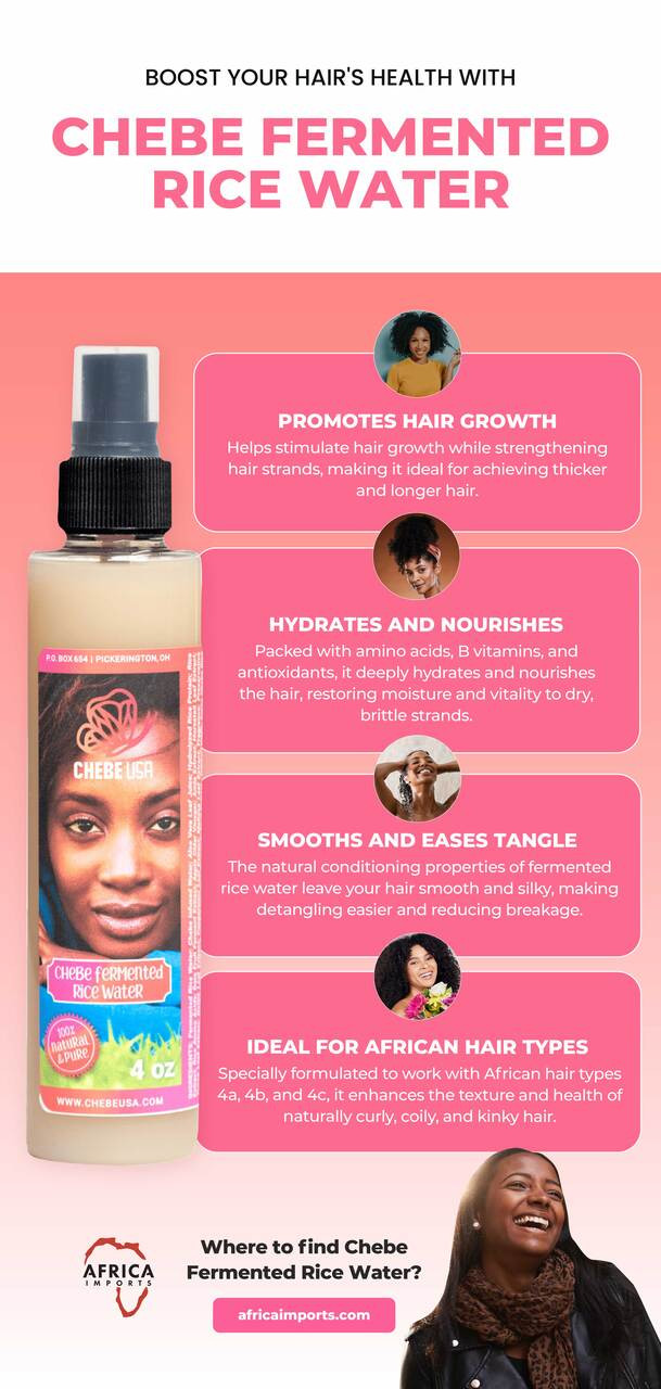 Chebe Fermented Rice Water - Hair Care - African Beauty Products ...