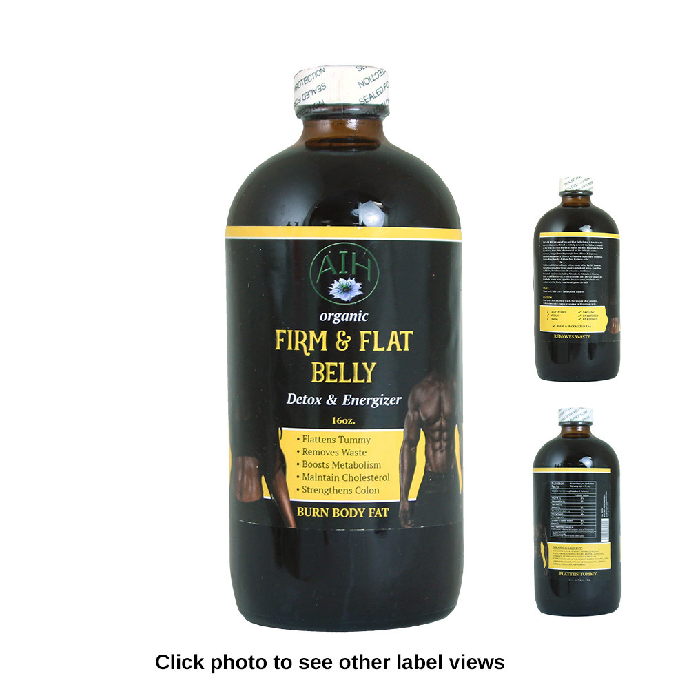 Organic Firm & Flat Belly Detox - 8 oz - Herbal Remedies & Edibles