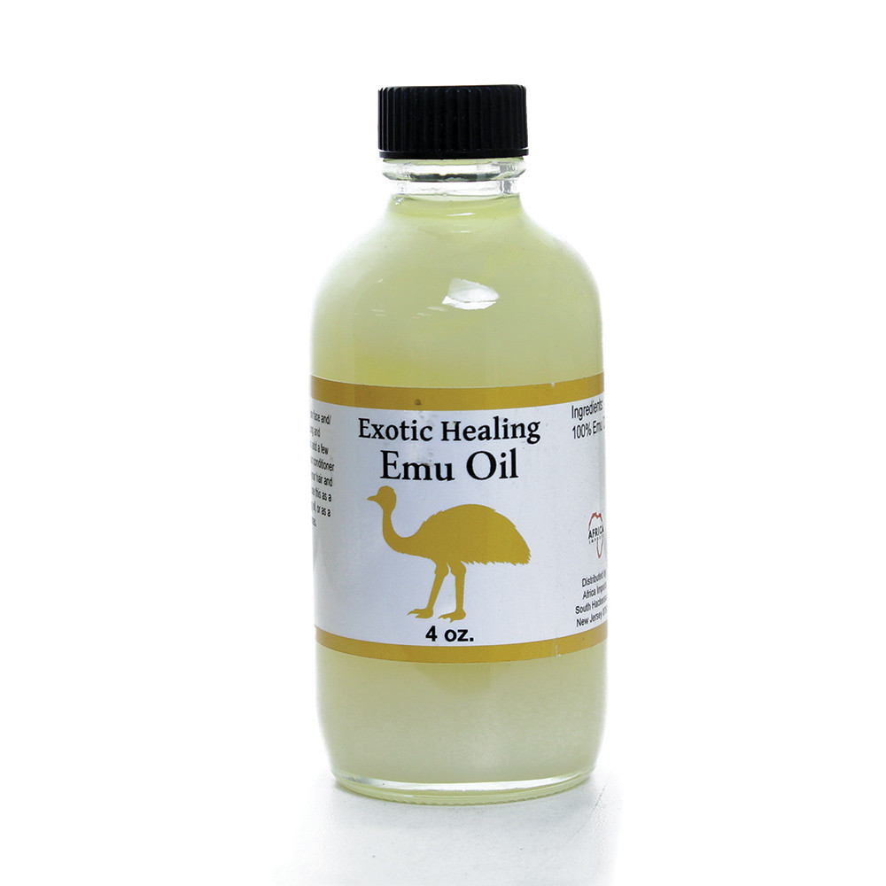 Emu Oil: 4 oz. - Healing Oils - African Health & Beauty