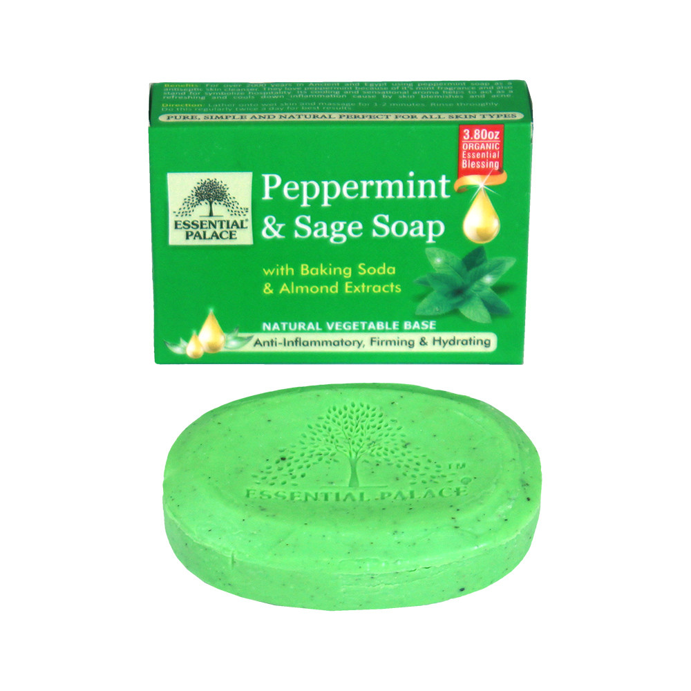 Peppermint Soap - 8 oz. - Sunaroma Soaps - African Beauty