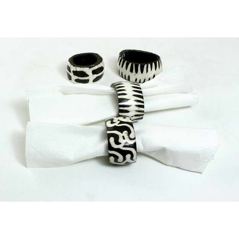 Bone Napkin Ring - African Home Decor | Africa Imports