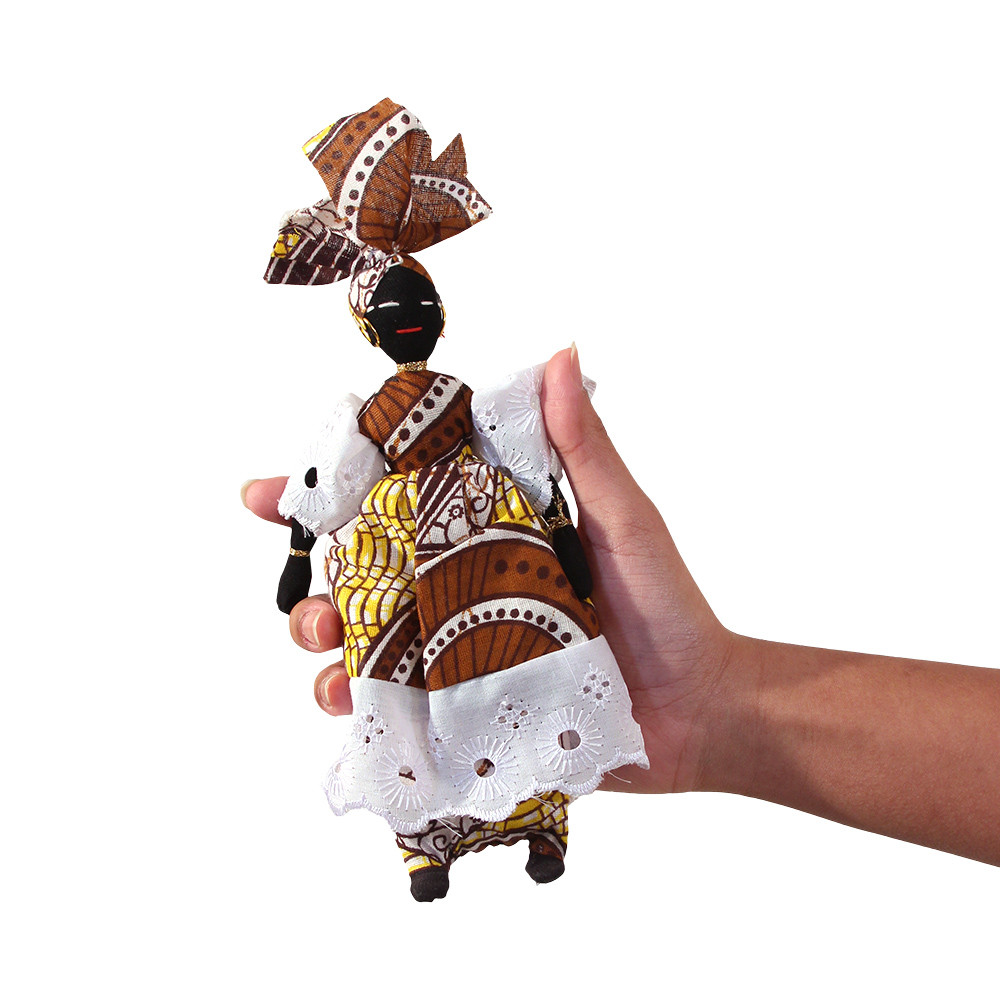African Cloth Doll: SMALL - Other Artwork | Africa Imports
