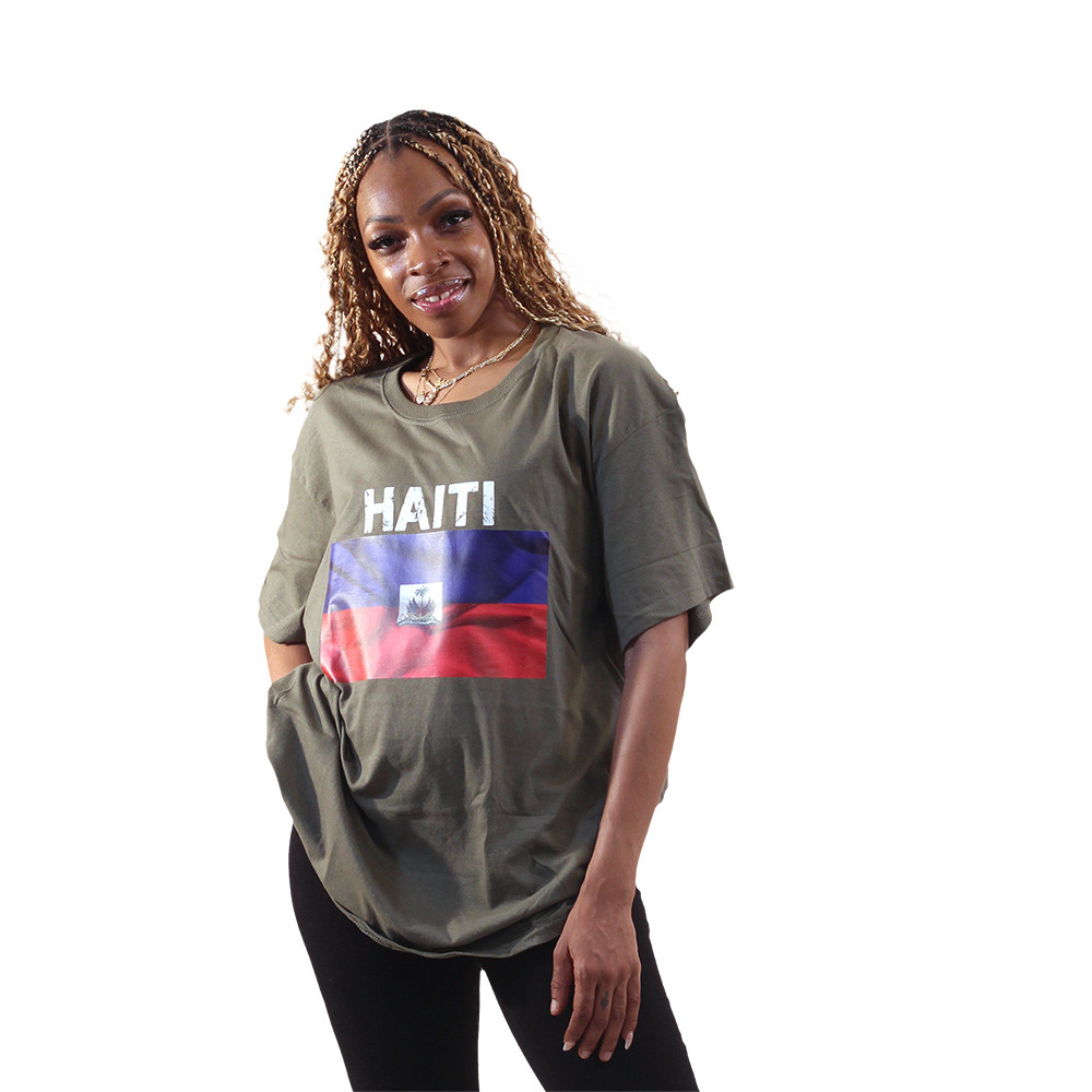 Hatian Flag T-Shirt - Africa Imports