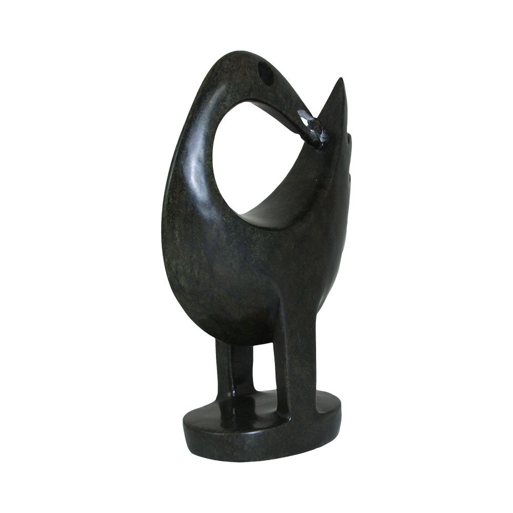 Shona Stone Sankofa Bird Statue - Africa Imports