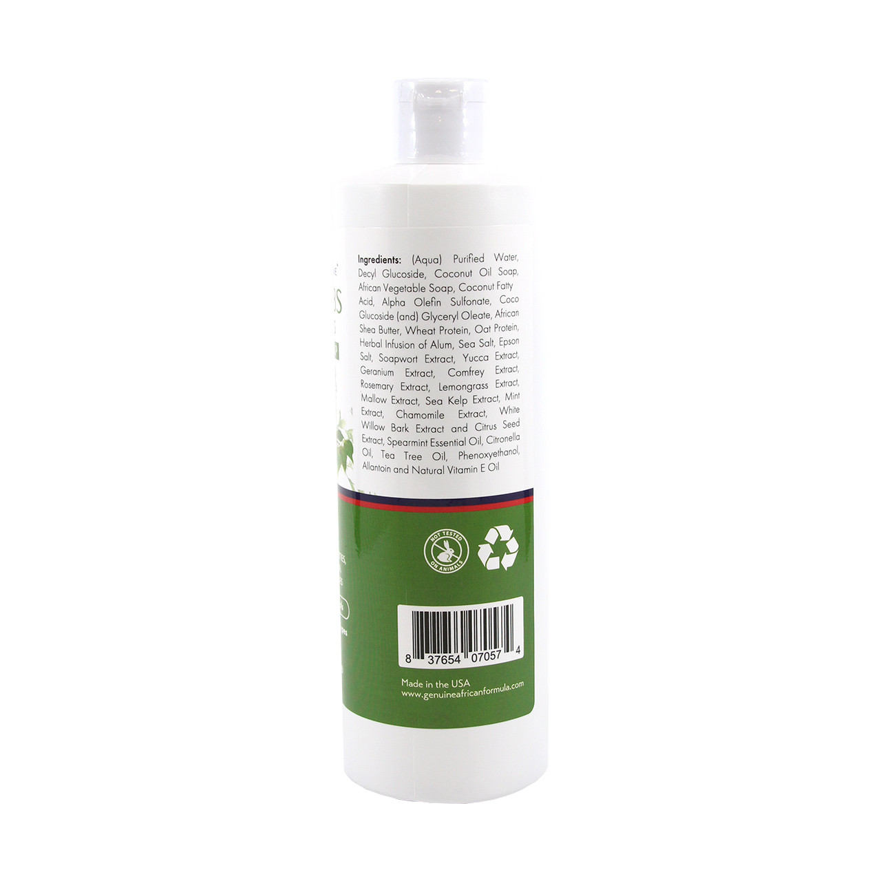 Nine Herbs Detoxifying Body Wash - 16 oz. - Africa Imports