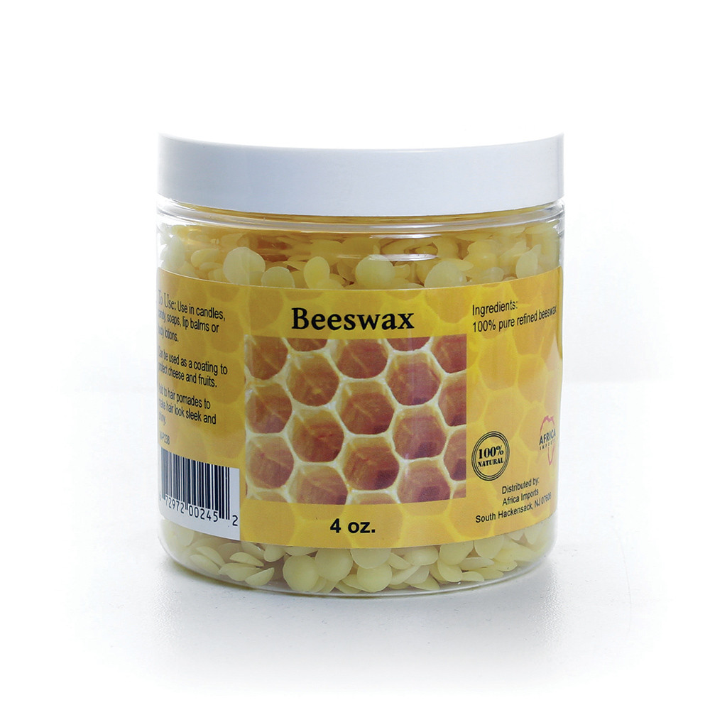 Beeswax: 4 oz. - Hair Care - African Beauty Products