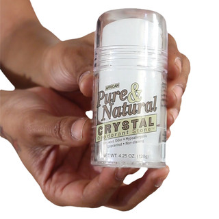 Pure & Natural Crystal Deodorant Stone - Herbal Deodorants