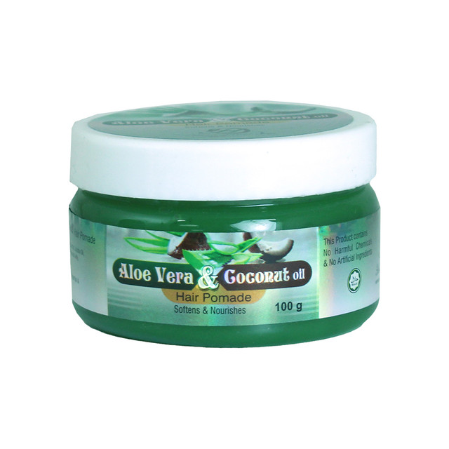 Aloe Vera and Coconut Oil Hair Pomade 3.5 oz | Africa Imports