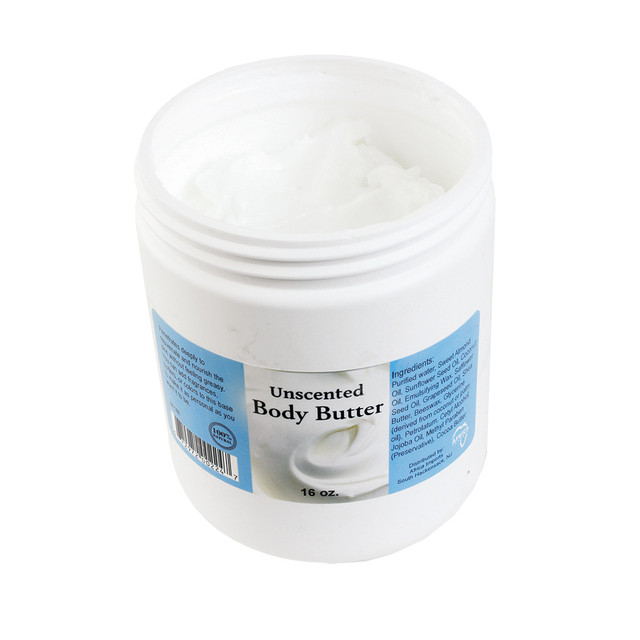 Natural Body Butter - Unscented 1 Pound - Packaging, displays, and Do ...