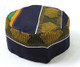 Kente Kufi Hat Style #4 BLACK - Hats and Headwear - African Fashion ...