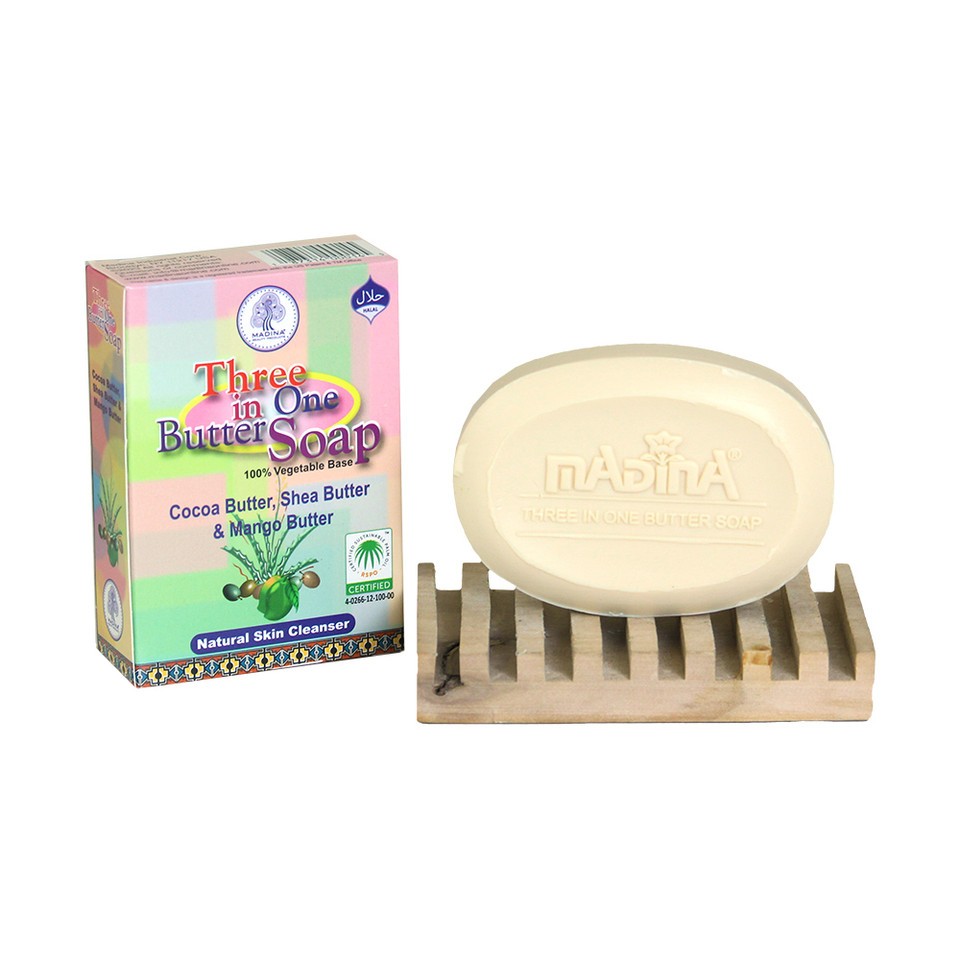 Three In One Butter Soap - 3½ oz. - Madina Soap - African Soaps ...