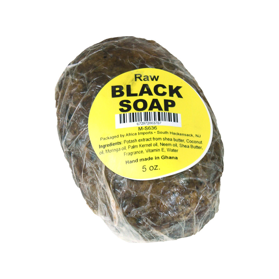 Premium Raw Black Soap - African Black Soaps