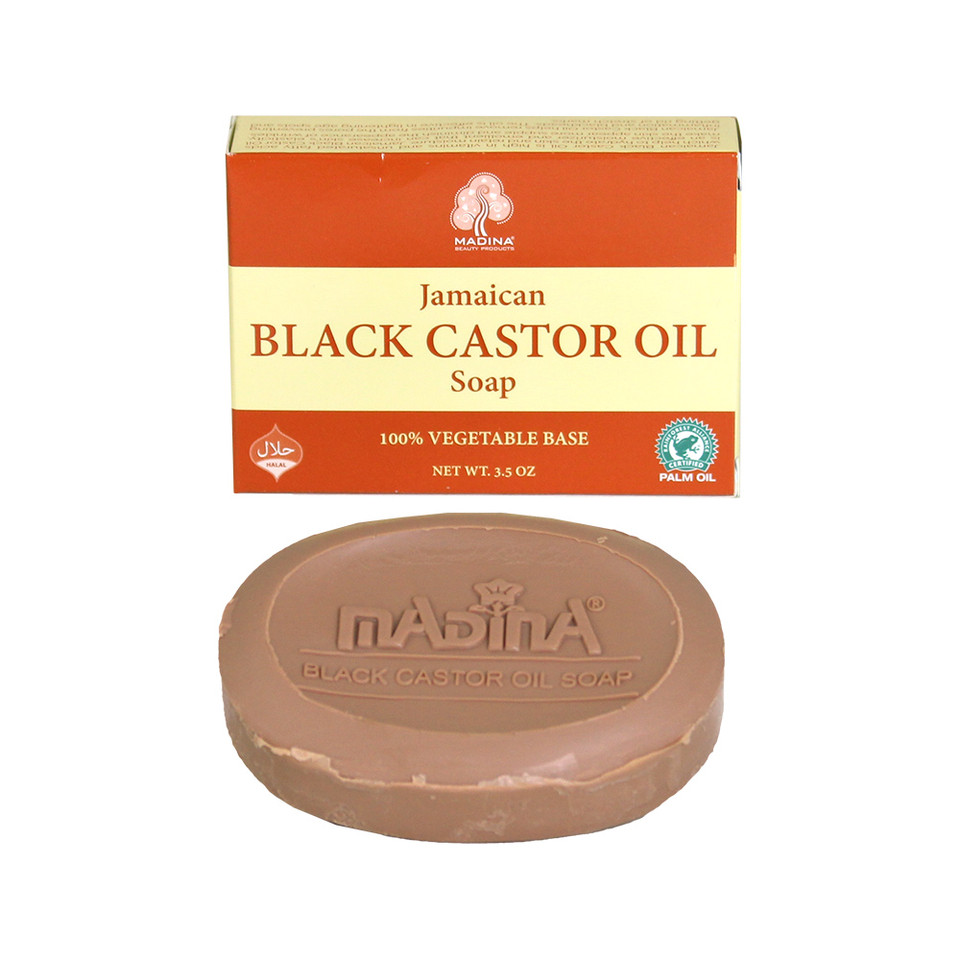 Jamaican Black Castor Soap - 3½ oz. - Madina Soap - African Soaps