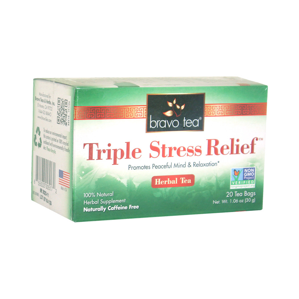 Triple Stress Relief Tea - 20 Bags - Healing Teas