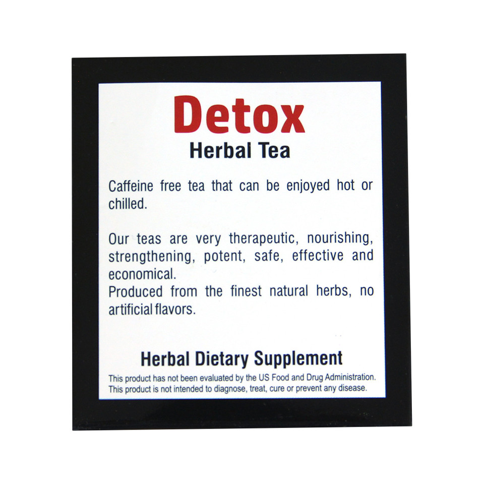 Detox Herbal Tea - 20 Bags - Healing Teas