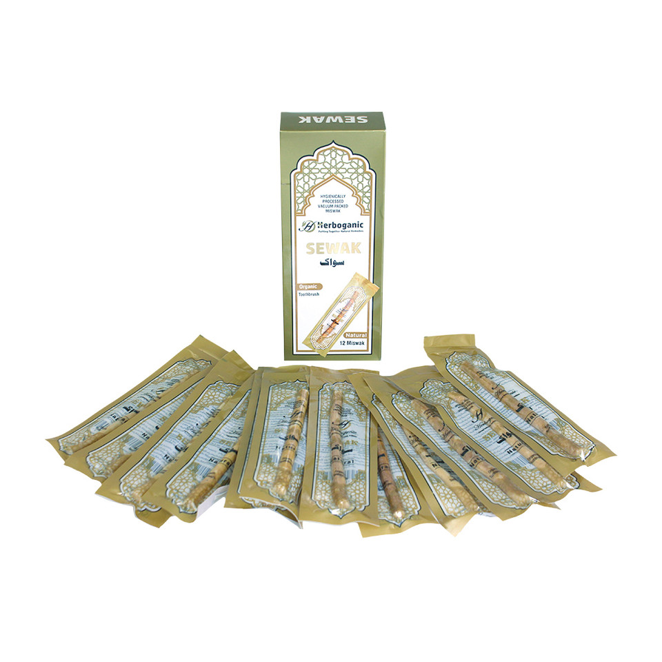 Miswak Plain Chewsticks - 12 pack - Africa Imports