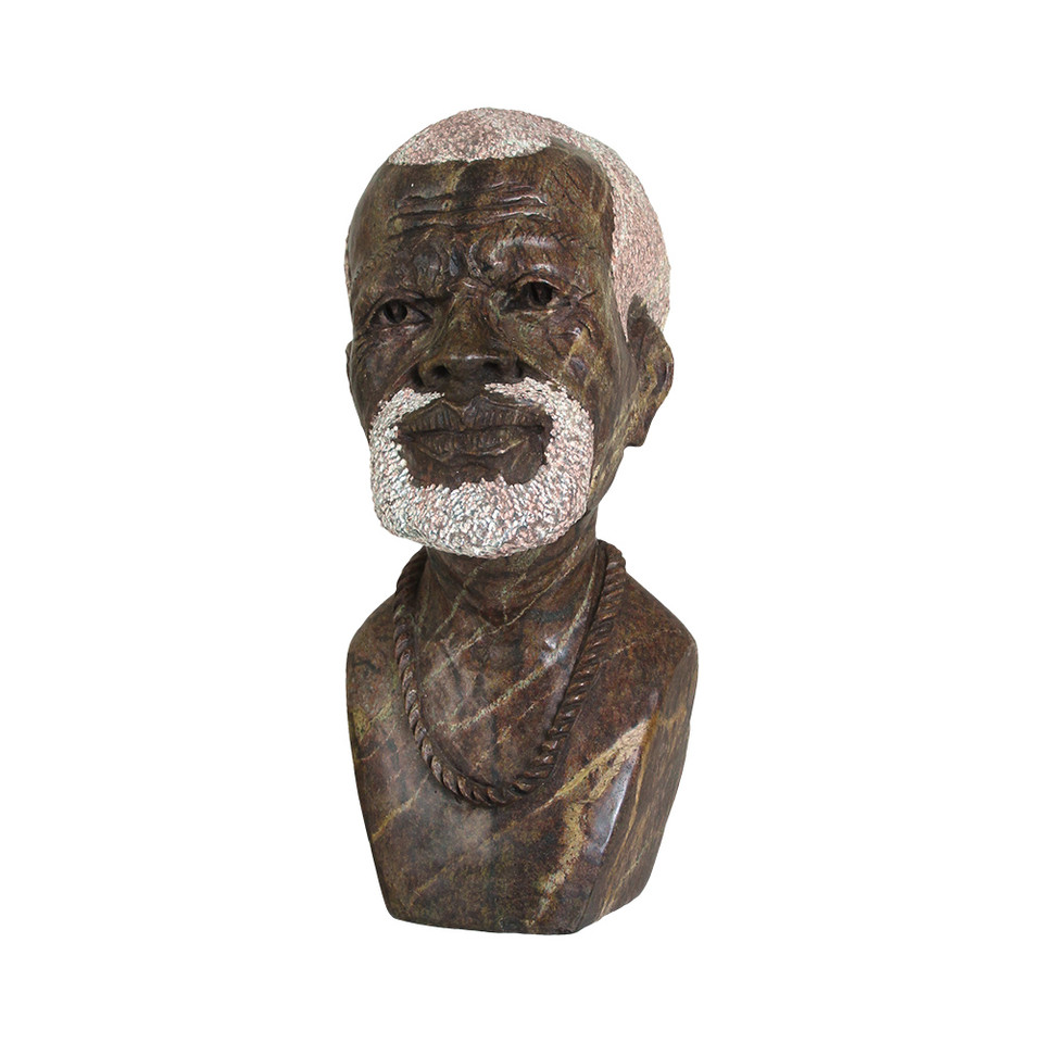 Shona Stone African Man Statue - Africa Imports