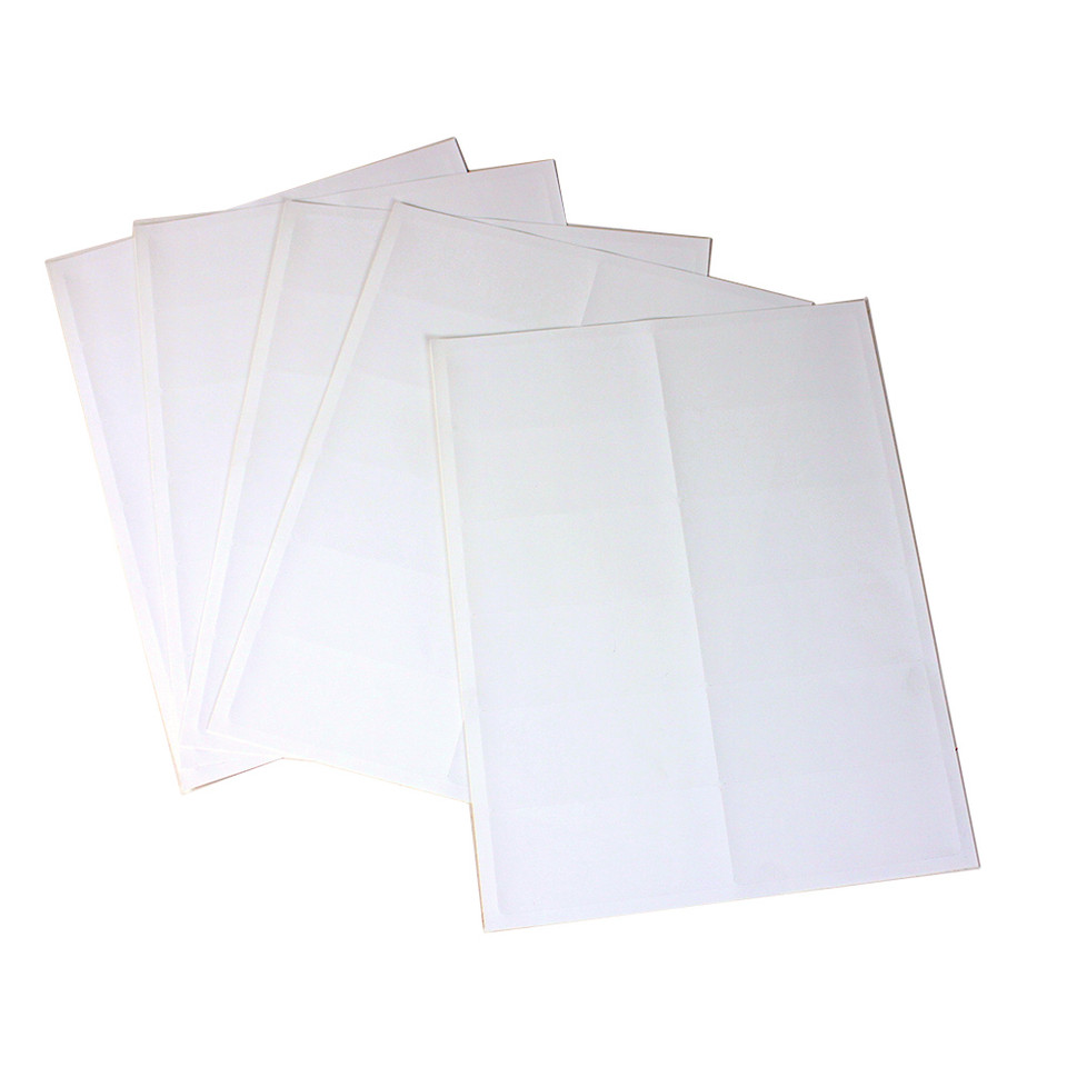 60 - 4"x1¾" Matte Rectangle Labels - Packaging, displays, and Do-It ...