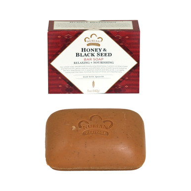 Honey & Black Seed Soap - 5 oz. - Nubian Heritage Soaps - African ...