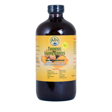 AIH Turmeric Living Bitters - 16 oz. - Herbal Remedies & Edibles