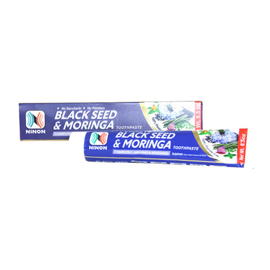Ninon: Black Seed & Moringa Toothpaste - Africa Imports