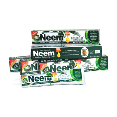 Essential Palace: Neem Essential Toothpaste - Pack Of 6 - Africa Imports