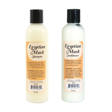 Egyptian Musk Shampoo & Conditioner Set (8 oz.) - Africa Imports