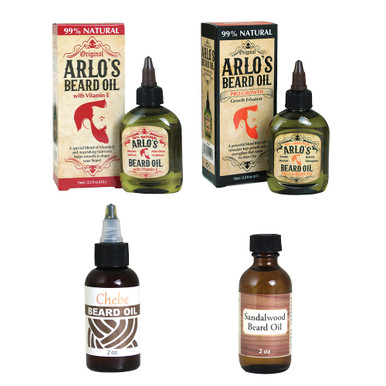 Set Of 4 Beard Oils - Hair Care - African Beauty Products | Africa Imports