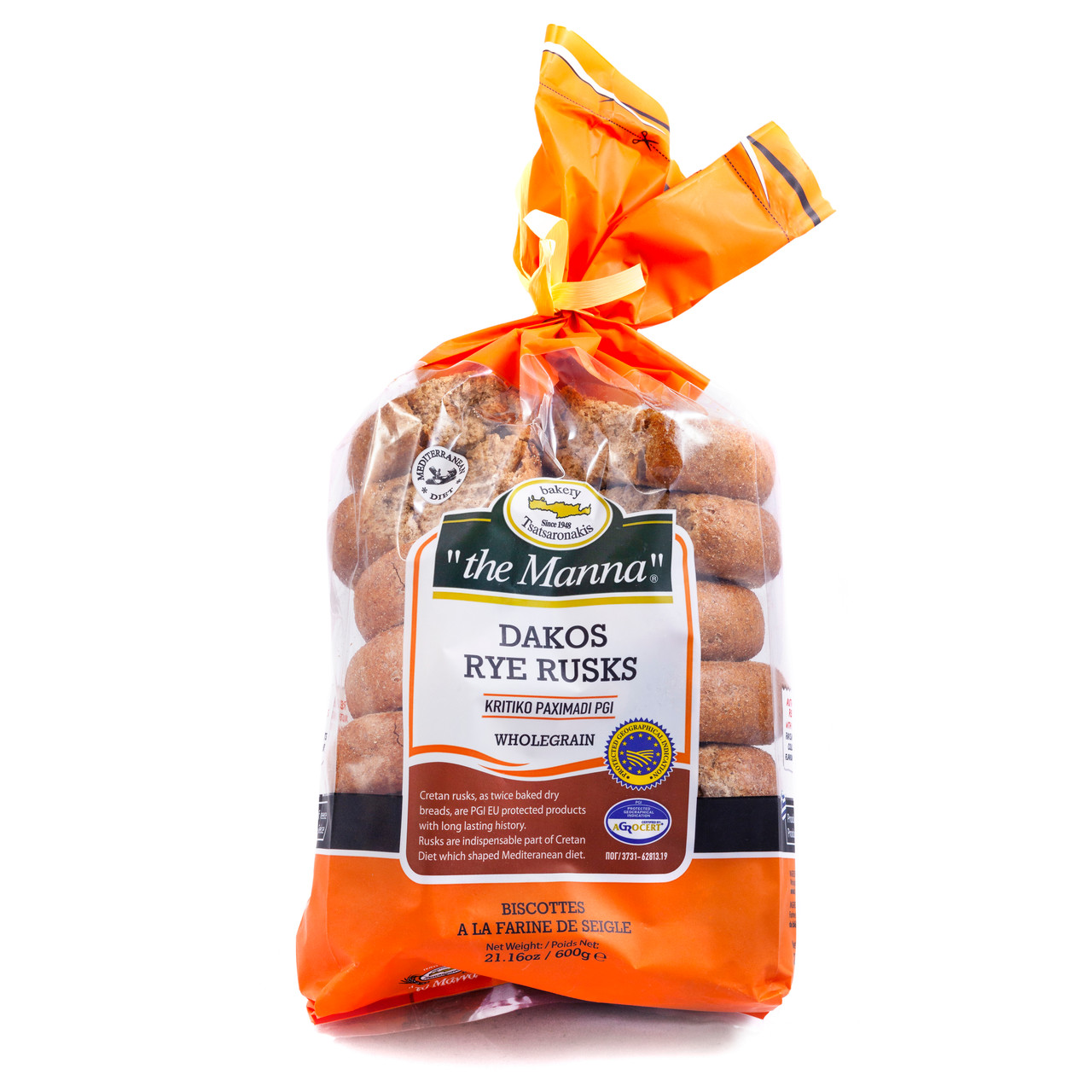 Tsatsaronakis Rye Rusks - Greece's Most Popular Cretan Rusks