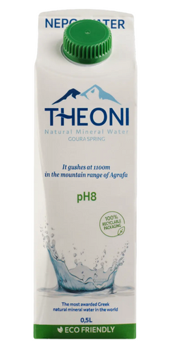 THEONI Greek Natural Spring Water 16.9 fl oz Eco-Pak - Titan Foods