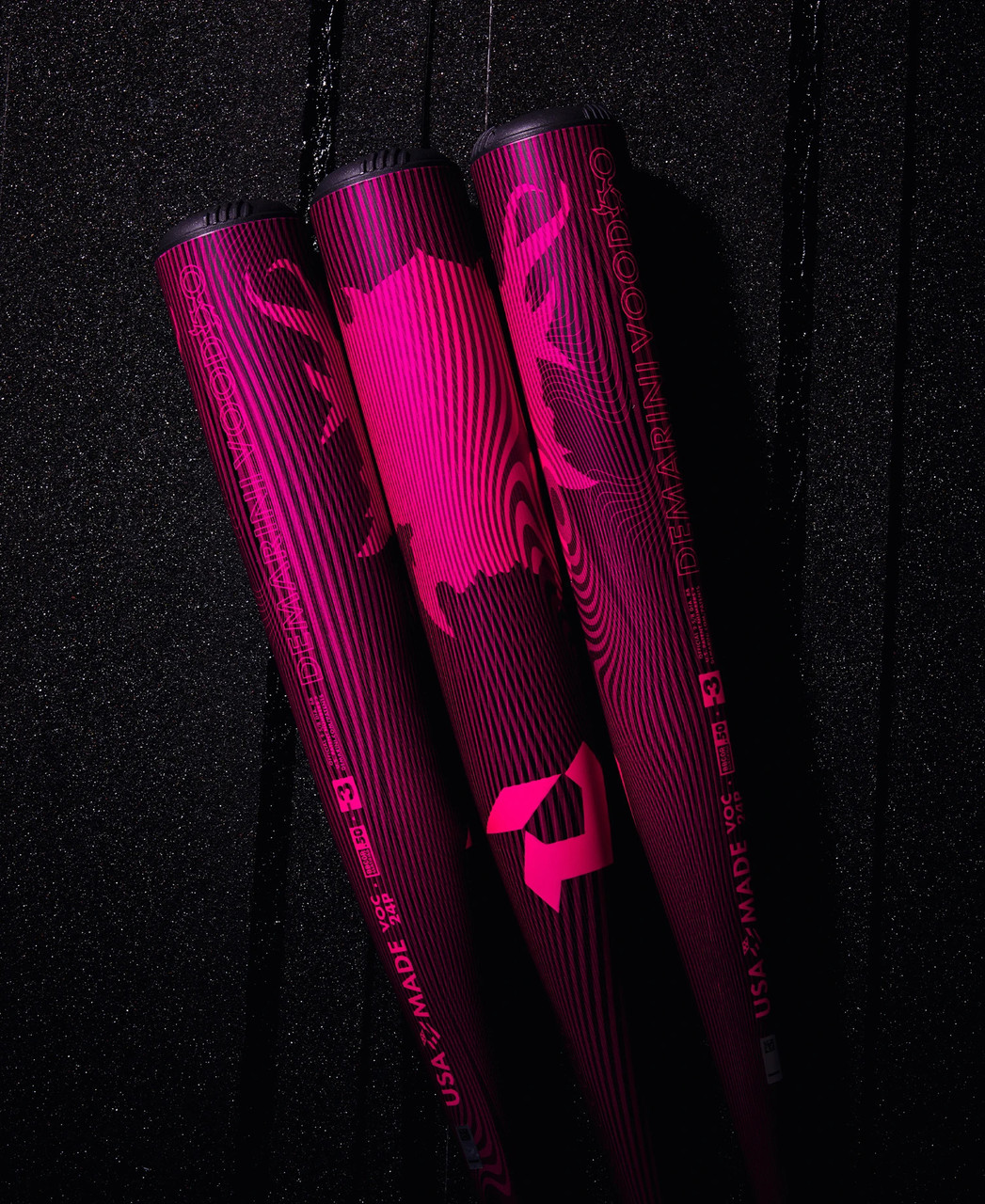 2024 DeMarini Neon Pink Voodoo One BBCOR Baseball Bat