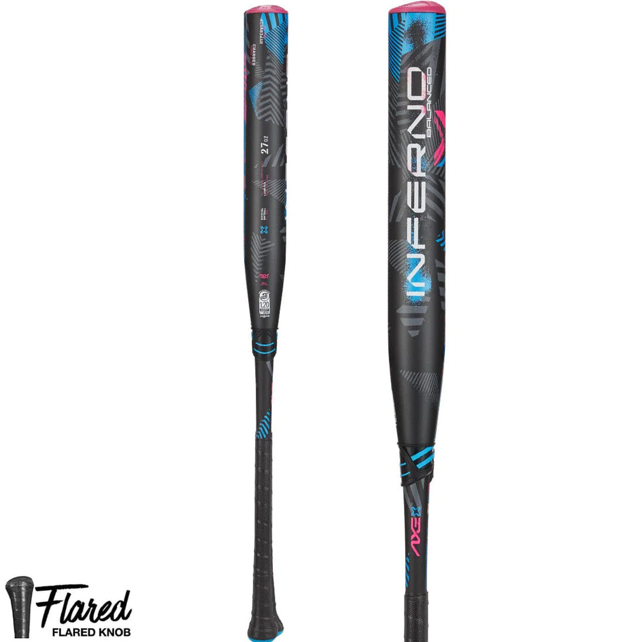 Power and Precision: 2024 Axe Inferno Flared Balanced USSSA Slow Pitch Softball Bat