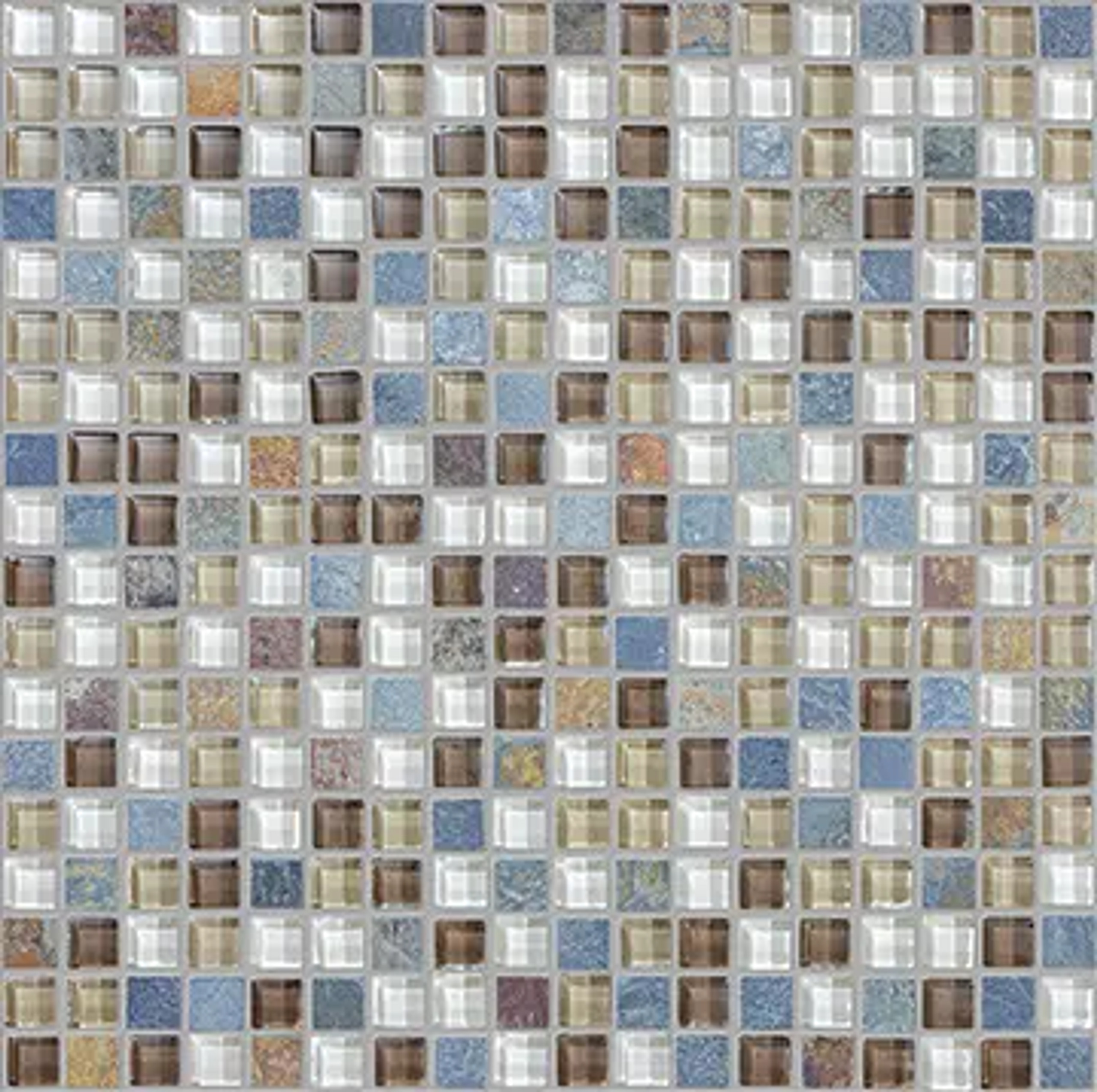 Amber Tea Bliss Collection By Anatolia Tile And Stone 5 8x5 8 Glass Slate