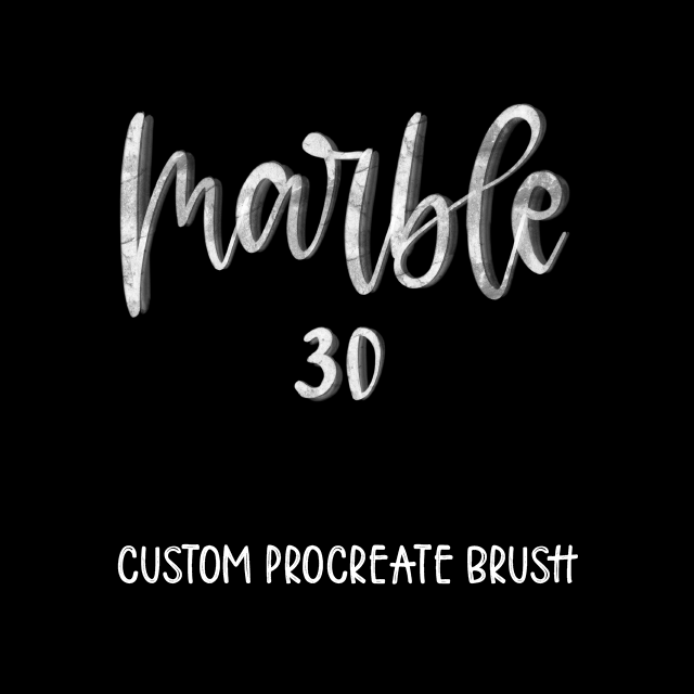 Bristle 3D Brush - iPad Lettering