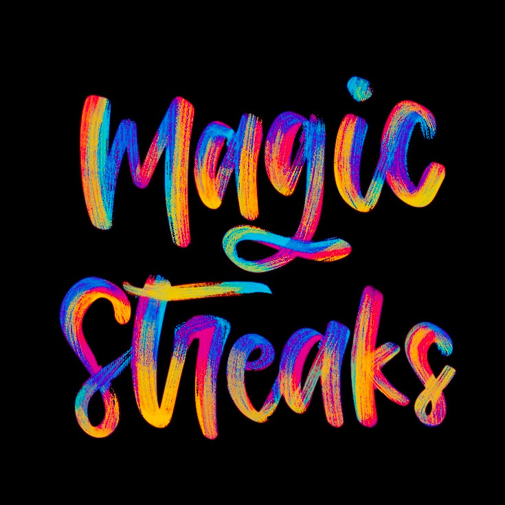Procreate Streaky Lettering Brush