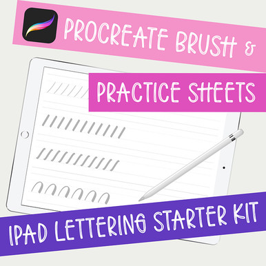 iPad Lettering Starter Kit - iPad Lettering