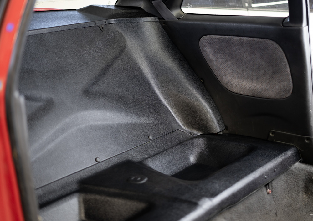 6oc RALLYSPORT GC8 Rear Seat Delete Panel Kit - Subaru Impreza 2dr 93-01