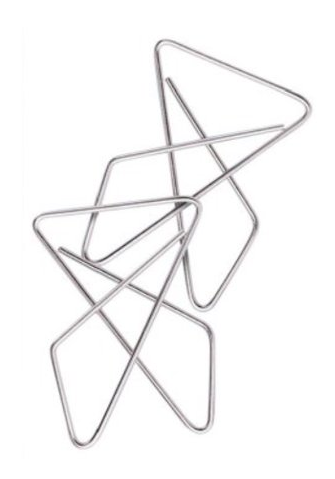 Medium Ideal Paper Clamp, Size #2, Silver, 50 Count