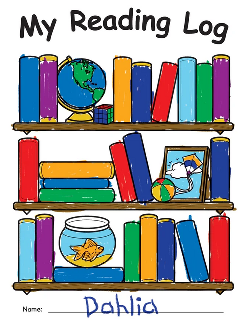 My Own Books: Reading Log, 10 Count - Fisher Hawaii