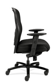 HON "Wave" Series Big and Tall Executive Chair - Black Mesh - Fisher Hawaii
