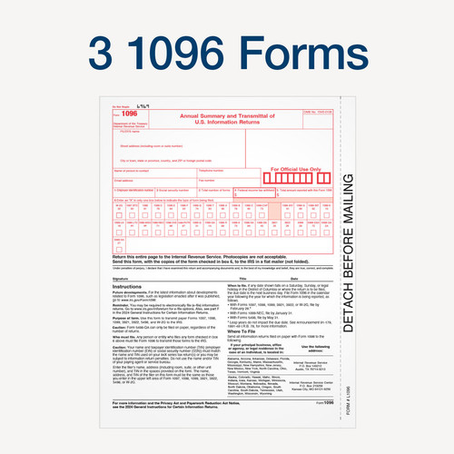 Tops Adams 2025 W-2 6-Part Tax Forms - Fisher Hawaii