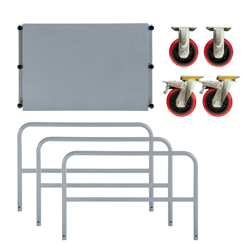 Vertical Panel Truck with Adjustable Rails - Fisher Hawaii
