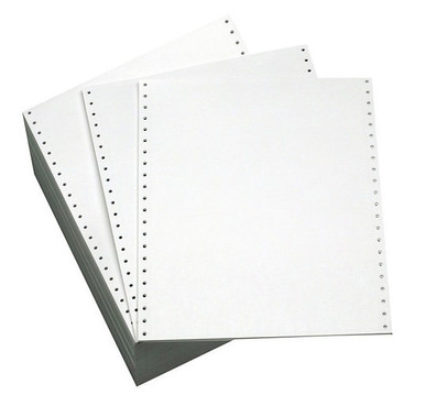 Continuous Computer Paper, 9-1/2" x 11", 20#, White, Case - Fisher Hawaii