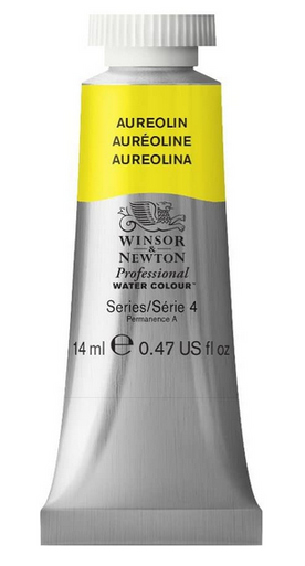 Professional Watercolor Paint, 14mL, Aureolin - Fisher Hawaii
