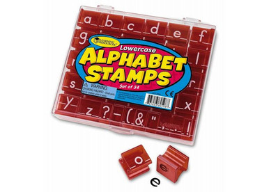 Lowercase Alphabet Stamps - Fisher Hawaii