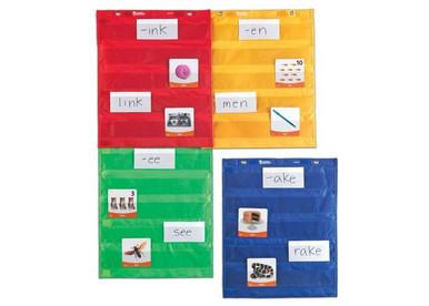 Magnetic Pocket Chart Squares (4ct.) - Fisher Hawaii