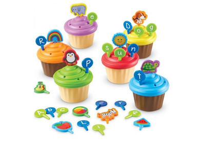 ABC Party Cupcake Toppers - Fisher Hawaii