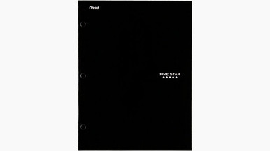 Five Star Paper Folder, Assorted Colors, 4-Pocket