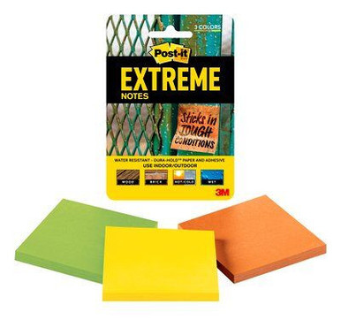 Post-it Extreme Notes, 3"x 3" - Fisher Hawaii